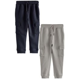 next Hose Jungen Gr&ouml;&szlig;e 116 navy / hellgrau