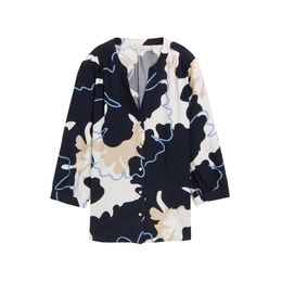 Tom Tailor Bluse Damen Gr&ouml;&szlig;e XL beige / navy / taubenblau / wei&szlig;