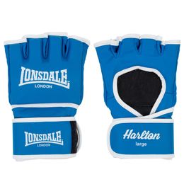 Lonsdale Sporthandschuhe 'HARLTON' Herren Gr&ouml;&szlig;e S blau / wei&szlig;