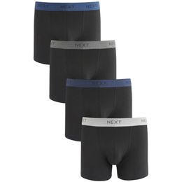 next Boxershorts Herren Gr&ouml;&szlig;e XXL blau / schwarz / silber