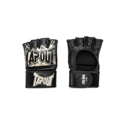 Tapout Handschuhe'MmaProFight' Herren Gr&ouml;&szlig;e S hellbeige / schwarz