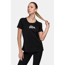 Lonsdale Shirt 'Halyard' Damen Gr&ouml;&szlig;e S schwarz / wei&szlig;