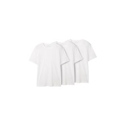 Tom Tailor Denim T-Shirt Herren Gr&ouml;&szlig;e XL wei&szlig;