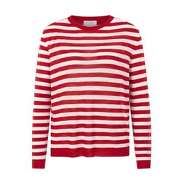 Rich & Royal Rich & Royal Pullover Damen Gr&ouml;&szlig;e M rot / wei&szlig;