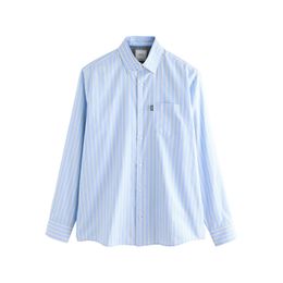 next Hemd Herren Gr&ouml;&szlig;e M blau / offwhite