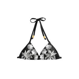 next Bikini Top Damen Gr&ouml;&szlig;e 110 schwarz / offwhite