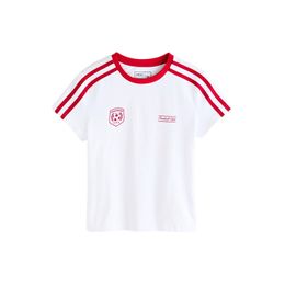next Shirt Damen Gr&ouml;&szlig;e S rot / wei&szlig;