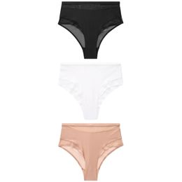 next Panty female size M Beige / Black / White