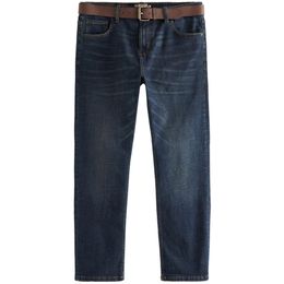 next Jeans Herren Gr&ouml;&szlig;e 34 dunkelblau / braun