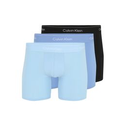 Calvin Klein Underwear Boxershorts Herren Gr&ouml;&szlig;e XXL azur / himmelblau / schwarz / wei&szlig;