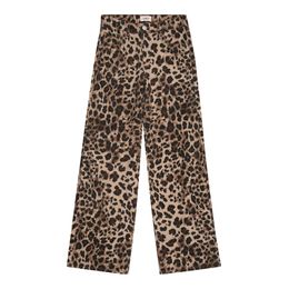 ONLY GIRLS Pants 'KOGGianna-Madison' girl size 158 Brown / Taupe / Black