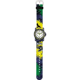 Quarzuhr Scout "Action Boys, 280376039, Dinosaurieruhr", bunt, Armbanduhren, Kinder, Armbanduhr, Kinderuhr, Lernuhr, Geschenkidee, Schulanfang, Jungen,Dino