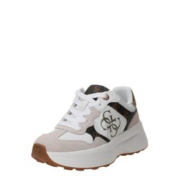 Guess Sneaker 'Luckei' Damen Größe 37 hellbeige / gold / schwarz / weiß