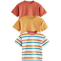 next Shirt boy Orange size 6-9 mths