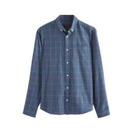 next Button Up Shirt male Blue size 3XL