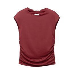 Pull&Bear Pull&Bear Top Damen Gr&ouml;&szlig;e L burgunder