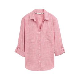 Tom Tailor Bluse Damen Gr&ouml;&szlig;e XXS melone / wei&szlig;