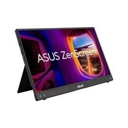 ASUS ZenScreen MB16AHV, LED-Monitor 39.6 cm (15.6 Zoll), schwarz, FullHD, IPS, USB-C, Mini-HDMI