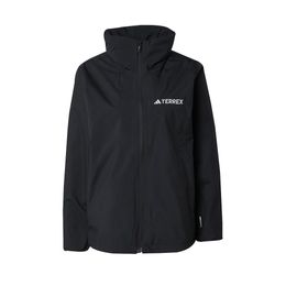 adidas terrex Outdoorjacke 'Essentials' Damen Gr&ouml;&szlig;e XXXL schwarz / wei&szlig;