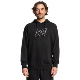 Hoodie DC Shoes "Pallet Ph", Herren, Gr. L, schwarz, [Hauptstoff] 80% Baumwolle, 20% Polyester, Sweatshirts