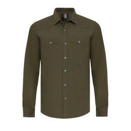 By Diess Collection Button Up Shirt male Green size XXL