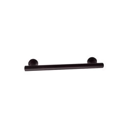 Brillantbad BARK Griff Messing Schwarz 90x470x65 mm f&uuml;r Bad & WC >> zum Bohren