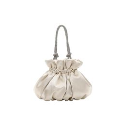 Clutch Tamaris "Clutch TAS Amalia Daphne", Damen, Gr. B/H/T: 24.5cm x 21cm x 2.5cm, beige (beige 400), Kunststoff, Taschen