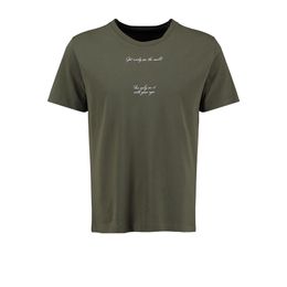 Key Largo T-Shirt 'Postcard' Herren Gr&ouml;&szlig;e XXL hellblau / oliv / lachs / wei&szlig;