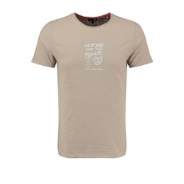 Key Largo T-Shirt 'WEST SIDE' Herren Gr&ouml;&szlig;e XXXL beige / mischfarben