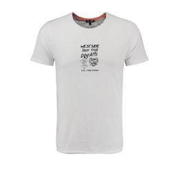 Key Largo T-Shirt 'WEST SIDE' Herren Gr&ouml;&szlig;e XXL mischfarben / wei&szlig;