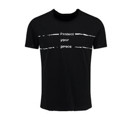 Key Largo T-Shirt 'Protect' Herren Gr&ouml;&szlig;e M grau / dunkelgrau / schwarz / wei&szlig;