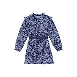 WE Fashion Kleid M&auml;dchen Gr&ouml;&szlig;e 146/152 navy / hellblau / lila / mischfarben