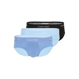 Calvin Klein Underwear Boxershorts Herren Gr&ouml;&szlig;e L blau / hellblau / schwarz / offwhite