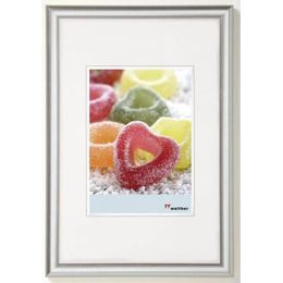 Walther Kunststoffrahmen Trendstyle KP430S 24x30cm silber
