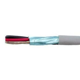 Alpha Wire Alpha Wire EcoCable Mini Control Cable, 4 Cores, 0.61 mm&sup2;, ECO, Screened, 30m, Grey mPPE Sheath, 20 AWG - 78144 SL005