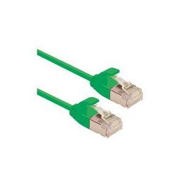 ROLINE Patchkabel, RJ45-Steckverbinder - RJ45-Steckverbinder, Cat 6a, U/FTP, 3m, Gr&uuml;n - 21.15.3336