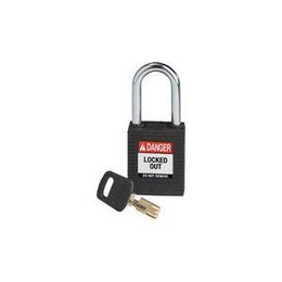 Brady Brady Key Weatherproof Nylon Padlock, 6.4mm Shackle, 38mm Body - 150234