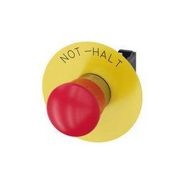Siemens Siemens 3SU1 Series Twist Release Emergency Stop Push Button, Panel Mount, 22mm Cutout, 1NC, IP66, IP67, IP69 - 3SU1150-1HB20-3CH0