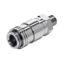 Festo Festo Brass Male Pneumatic Quick Connect Coupling, M5 Male - KD2-M5-A
