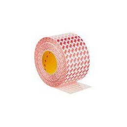 3M 3M GPT -020F Clear Double Sided Plastic Tape, 0.202mm Thick, 11.3 N/cm, PP Backing, 100mm x 50m - GPT -020F 100X50