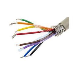 Alpha Wire Alpha Wire Multicore Data Cable, 0.23 mm&sup2;, 8 Cores, 24 AWG, Screened, 50m, Grey Sheath - B953083 GE321