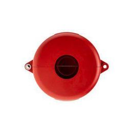 Brady Brady Red PP Adjustable Gate Valve Lockout, 6.5mm Shackle, 165mm Attachment - 065562