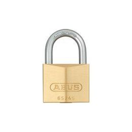 Abus Abus Key Weatherproof Brass Padlock, 7mm Shackle, 45mm Body - 65/45 KA 6451