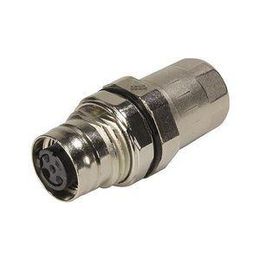 HARTING HARTING Circular Connector, 4 Contacts, Cable Mount, M12 Connector, Socket, Female, IP65, IP67, M12 Series - 21038812425