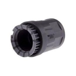 PMA Uster PMA Fixed Fitting, Conduit Fitting, 23mm Nominal Size, M25 x 1.5, Brass, Black - NKNH-M253-11