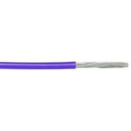 Alpha Wire Alpha Wire Purple 0.62 mm&sup2; PTFE Equipment Wire, 20 AWG, 19/0.20 mm, 30m, PTFE Insulation - 5856 VI005