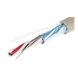 Alpha Wire Alpha Wire Twisted Pair Data Cable, 3 Pairs, 0.14 mm&sup2;, 6 Cores, 26 AWG, Screened, 50m, Grey Sheath - B962032 GE321
