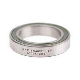 SKF SKF 61805-2RZ Single Row Deep Groove Ball Bearing- Non Contact Seals On Both Sides End Type, 25mm I.D, 37mm O.D - 61805-2RZ