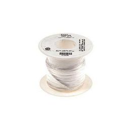 Alpha Wire Alpha Wire 5851 Series White 0.05 mm&sup2; Hook Up Wire, 30 AWG, 7/0.10 mm, 30m, PTFE Insulation - 5851 WH005