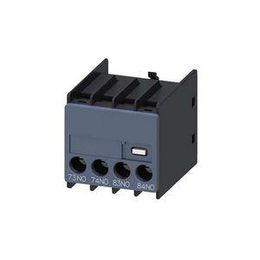 Siemens Siemens Auxiliary Contact, 2 Contact, 2NO, Snap-On, Sirius Innovation - 3RH2911-1MA20
